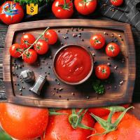 China RTE Concentrated Tomato paste With sweet and sour taste 25kg Bulk Food additive for sale