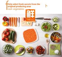 China High-quality Bulk Dehydrated Carrot Flakes dried vegetables for cooking Customizable packaging for sale