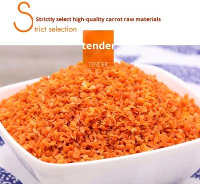 China High-quality Bulk Dehydrated Carrot Flakes dried vegetables for cooking Customizable packaging for sale