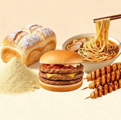 China Natural Wheat Gluten Powder for Baking & Meat Alternatives for sale