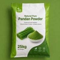 China Natural Pandan Powder Food Grade Pandan Leaf Extract Powder Green Color Food Additive 25kg for sale
