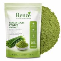 China Natural Pandan Powder Food Grade Pandan Leaf Extract Powder Green Color Food Additive 25kg for sale