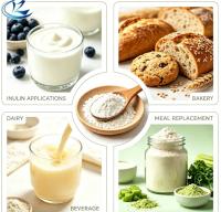 China Beverage Bakery Nutraceutical High Purity Inulin Powder 90%~95% Chicory Root Inulin Prebiotic Fiber for sale