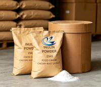China Beverage Bakery Nutraceutical High Purity Inulin Powder 90%~95% Chicory Root Inulin Prebiotic Fiber for sale