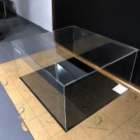 China Clear Acrylic Display Box Custom Diy Perspex Die Cast 1:18 Scale Model Car Display Box for sale