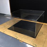 China Clear Acrylic Display Box Custom Diy Perspex Die Cast 1:18 Scale Model Car Display Box for sale