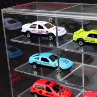China Wholesale hanging transparent acrylic toy stand model car retail display stand Domeka Hot Wheel storage for sale