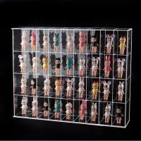China Blind box display stand acrylic transparent hand-made artwork wall-mounted display rack doll storage cabinet for sale