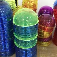 China Plexiglass Large Clear Acrylic Hemisphere Big Cover Dust Color Cover Drop Ball Hollow Round for sale