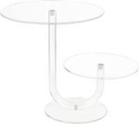 China 2-layer transparent cake rack acrylic cupcake rack cake display rack dessert cake tower suitable for wedding decoration for sale