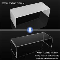 China Five Piece Acrylic Riser Display Set Stand Transparent 7.8 X 3.1 X 2.3 Inches for sale
