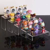 China Five Piece Acrylic Riser Display Set Stand Transparent 7.8 X 3.1 X 2.3 Inches for sale