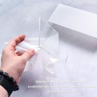 China Five Piece Acrylic Riser Display Set Stand Transparent 7.8 X 3.1 X 2.3 Inches for sale