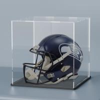 China Golf Ball  Acrylic Display Box For Football Boy Figurine Toy Model  Helmet Collection Basketball for sale