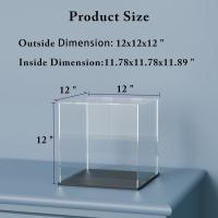 China Golf Ball  Acrylic Display Box For Football Boy Figurine Toy Model  Helmet Collection Basketball for sale