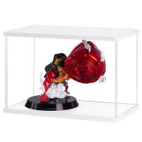 China 3-Layer Transparent Acrylic Box Display Case Holder Cube With Door Collection Mini Action Character for sale