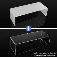 China Shoes Models Acrylic Riser Perspex Display Stand Tabletop Display Risers Perfume for sale