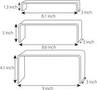 China Faux Glass Clear Acrylic Cube Risers For Dessert Cupcake Candy Treat Action Figure Display for sale