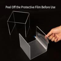 China Stair Clear Acrylic Display Stand Riser Pedestals For Laptop 5mm Thickness for sale