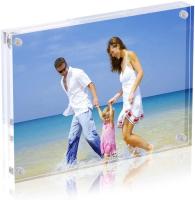 China 8x10 Acrylic 5x7 Block Picture Frame Deep Sublimation Antique Wedding Baby Double for sale