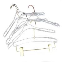 China Ultra Thin Clear Acrylic Clothes Hangers Shirts Skirt Dress Suit for sale