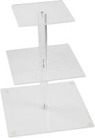 China plastic acrylic cake display stand wedding party cupcake tower decoration cake tools 4mm thick for sale