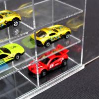 China Car Model Display Acrylic Showcase Shelves With Led Shelf Rack Wind Fire Wheel Storage for sale