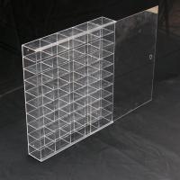 China Model Car Acrylic Showcase Sheet 1/64 Diecast Model Car Case For Store Retail Shops Office for sale