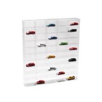 China Model Car Acrylic Showcase Sheet 1/64 Diecast Model Car Case For Store Retail Shops Office for sale