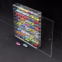 China Plexiglass Nail Acrylic Showcase Custom 4-Tier Wall Mount Table Model Car Toy for sale