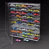 China Large Acrylic Showcase Display Board Toy Car Model Display Rack for sale