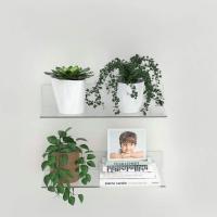 China Clear Acrylic Display Shelf Stand J Shelf For Slat Walls Front Lip Popular Acrylic Stand Supplier for sale
