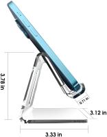 China Mobile Cell Phone Display Holder Stand Holder Universal Mini Portable Clear View Desktop for sale