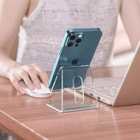 China Mobile Cell Phone Display Holder Stand Holder Universal Mini Portable Clear View Desktop for sale