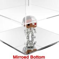 China Plexiglass Shop Handbag Wallet Acrylic Doll Display Case Shelf Cosmetic Display Rack Toys for sale
