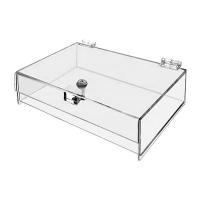 China Factory custom acrylic box with lock acrylic new arrival acrylic storage box for sale