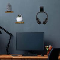 China Headphone Stand Acrylic Headset Holder Support Earphone Display Gaming Bracket for sale