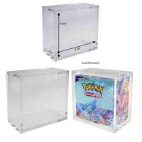 China Acrylic Booster Pack Box Display Case Crystal Protective Case Transparent Storage Box for sale