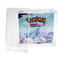 China Hot Sale Wholesale Customized Square Acrylic Digital Monster Modern Booster Box Display Guard Digimon for sale