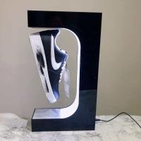 China floating magnetic shoe display sneaker levitation Suspension Acrylic Advertising for sale