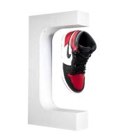 China floating magnetic shoe display sneaker levitation Suspension Acrylic Advertising for sale