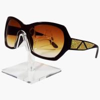 China Rectangular Eyeglasses Sunglasses Stand Rack Holder Glass Floor Display Case Eyewear for sale