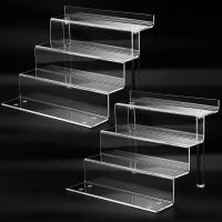 China Acrylic vertical display stand 4-layer display stand, suitable for Amiibo Funko POP characters for sale