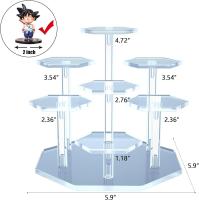 China Acrylic Fire Shadow Bubble Display Rack Eye-Catching Mart Stand for sale