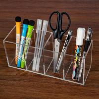 China Acrylic Storage Box for Pens & Other Small Items Convenient Bin for Organizing Your Workspace for sale