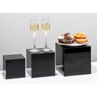 China Acrylic Cube Display Nested Riser Buffet Table Food Riser Dining Dessert Collectibles Stand Dining Dessert Collectibles Display for sale