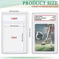China 110X75X6mm BGS CGC P SA Graded Case Clear Acrylic Grading Slabs Poke moon Card Display Case Yugioh Graded Sports Card Slab for sale