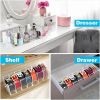 China Acrylic Belt Storage Box for Organizing and Storing Belts in Style for sale