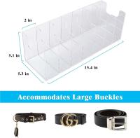 China Acrylic Belt Storage Box for Organizing and Storing Belts in Style for sale