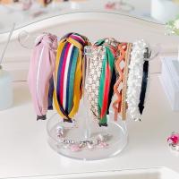 China Acrylic Headband Display Rack Stand Transparent Holder For Storage 10.2x7.8x5.9